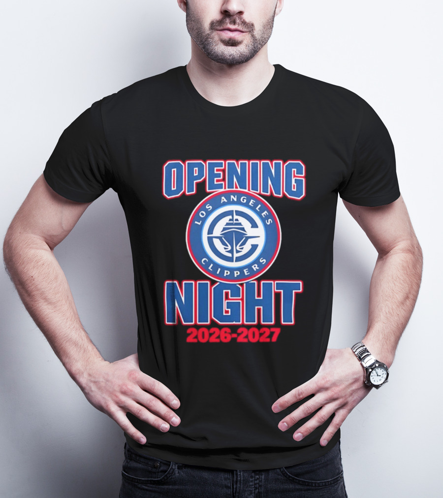 Los Angeles Clippers Opening Night 2026 2027 T-Shirt