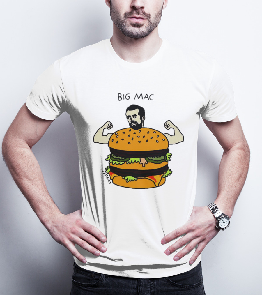 Big Mac Muscle Burger Mac DeMarco Meme T-Shirt