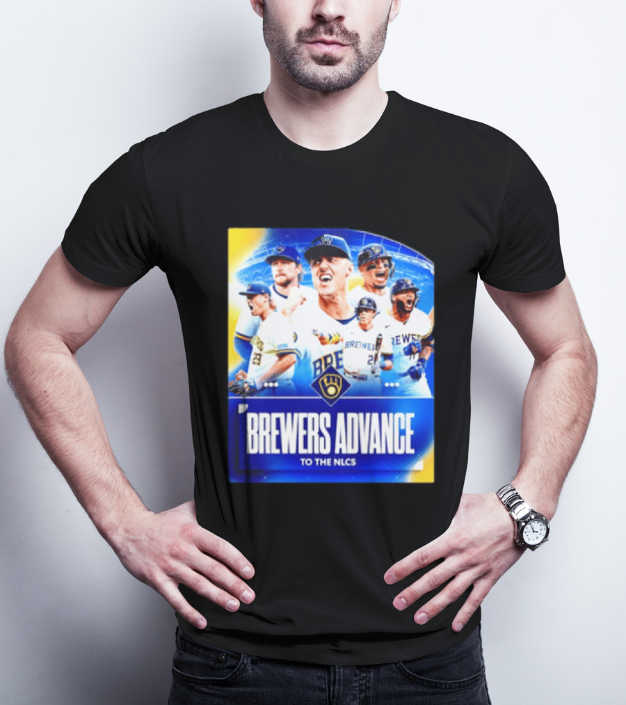Milwaukee Brewers Advance To The NLCS 2026 Victory Celebration T-Shirt