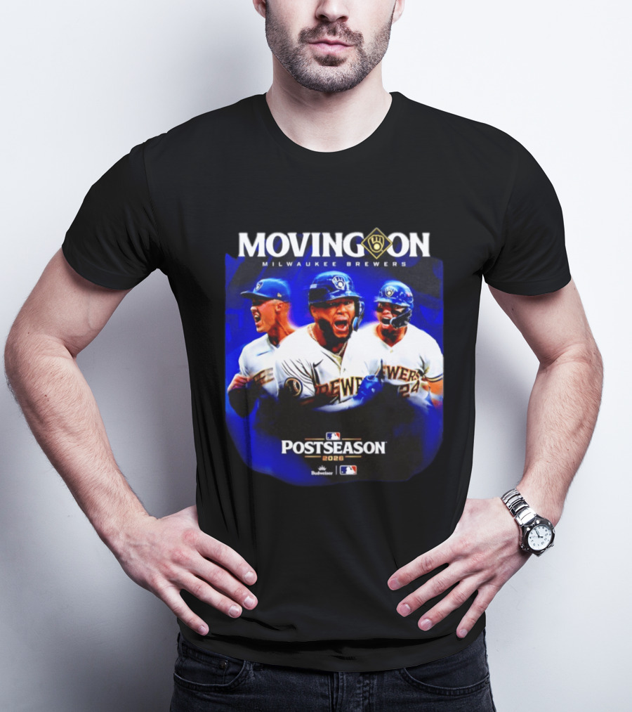 Moving On Milwaukee Brewers Postseason 2026 MLB Celebration T-Shirt