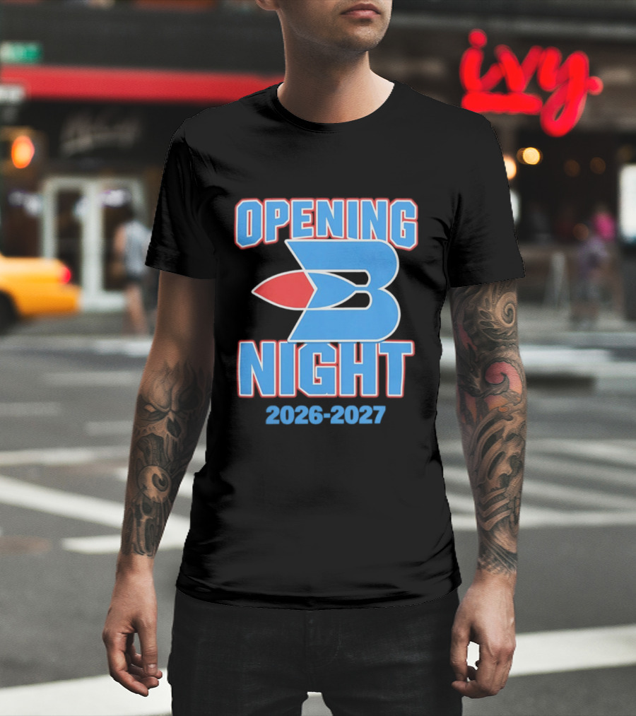 Opening Night 2026 2027 Buffalo Braves T-Shirt