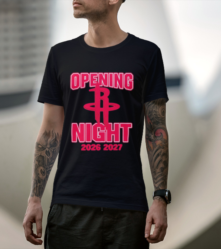 Houston Rockets NBA Opening Night 2026 2027 T-Shirt