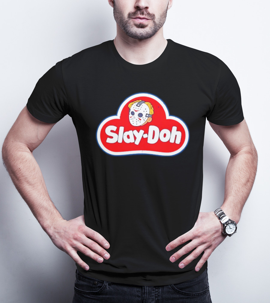 Slay Doh Jason Voorhees Mashup Friday The 13th T-Shirt