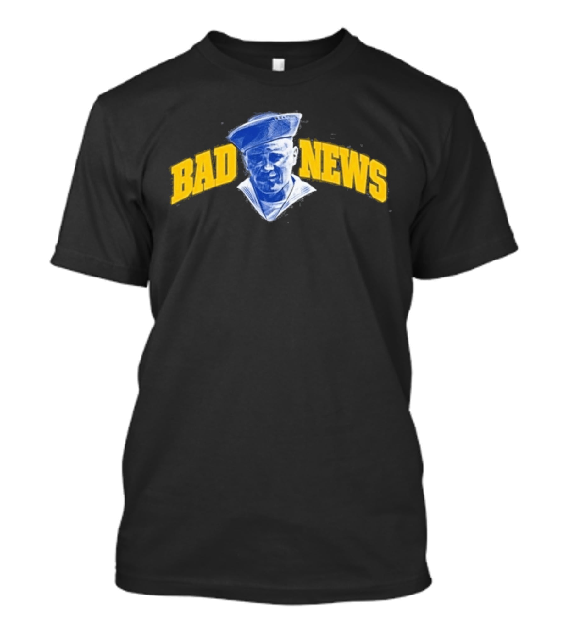 Zach Bryan Bad News Sailor Image T-Shirt