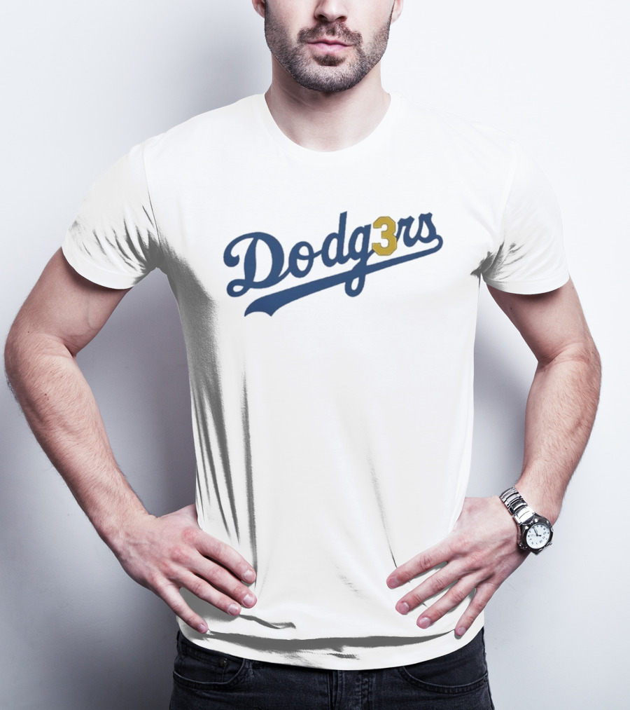 Dodg3rs Three Time Champs Los Angeles T-Shirt
