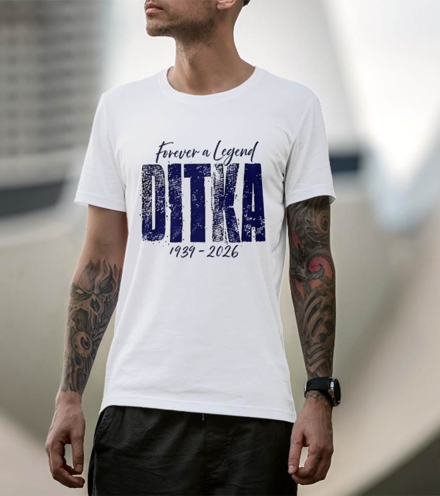 Mike Ditka Chicago Bears Forever A Legend 1939 2026 T-Shirt