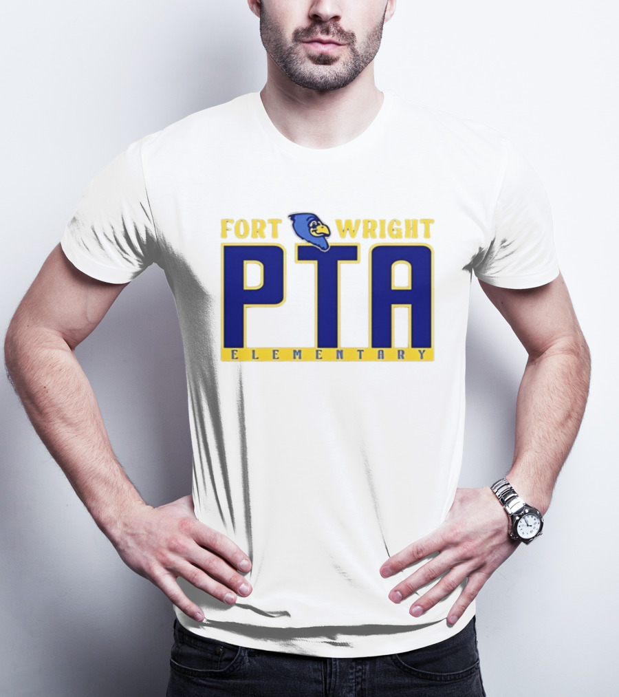 Fort Wright Elementary PTA Blue Jay T-Shirt