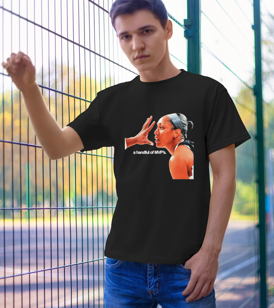 A'ja Wilson A Handful Of MVP's T-Shirt