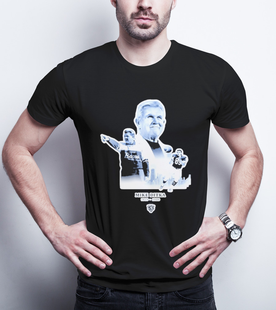 Bears Mike Ditka 1939 2020 Coach Legend Legacy T-Shirt