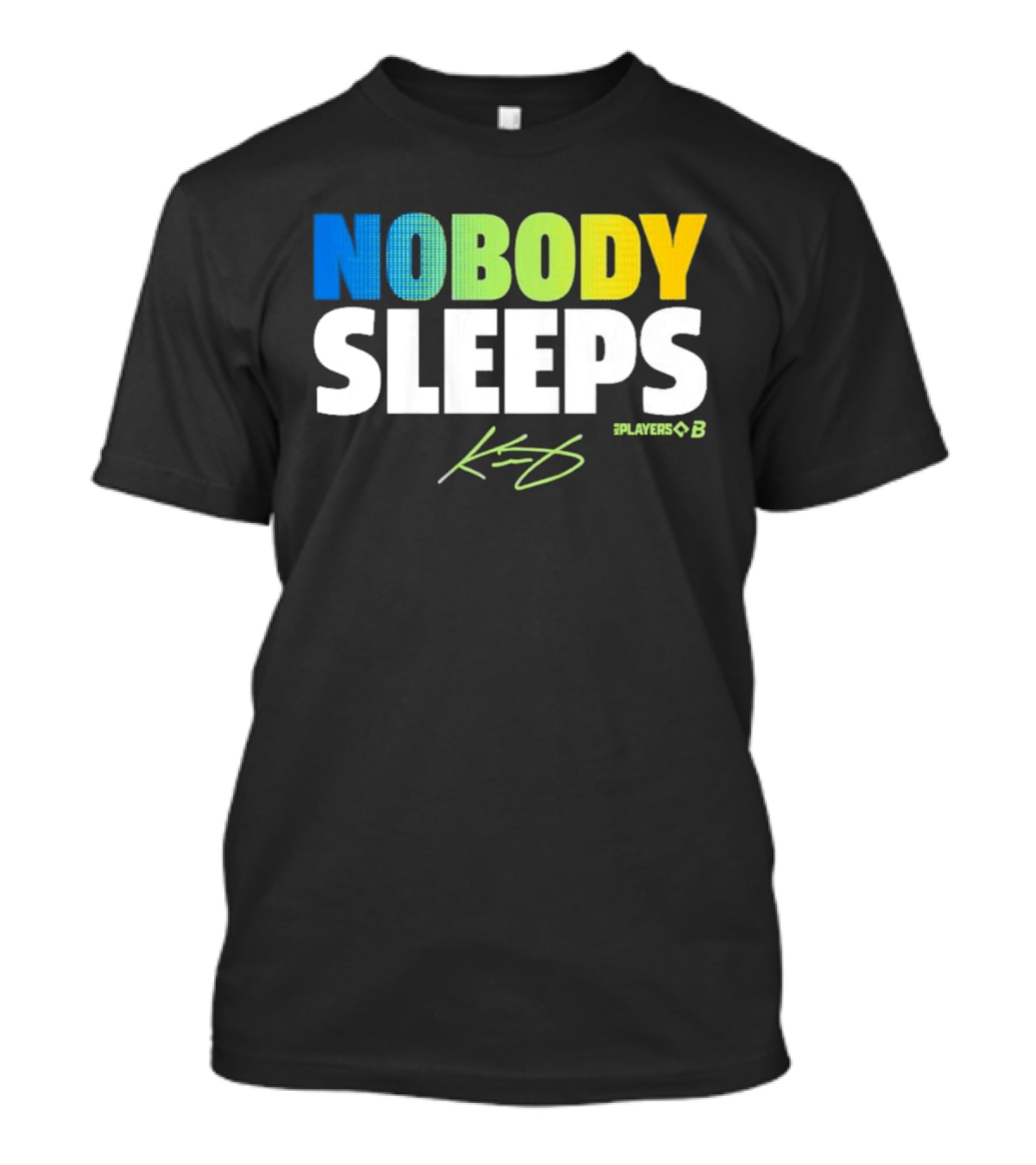 Kevin Cash Nobody Sleeps Signature Summer B T-Shirt