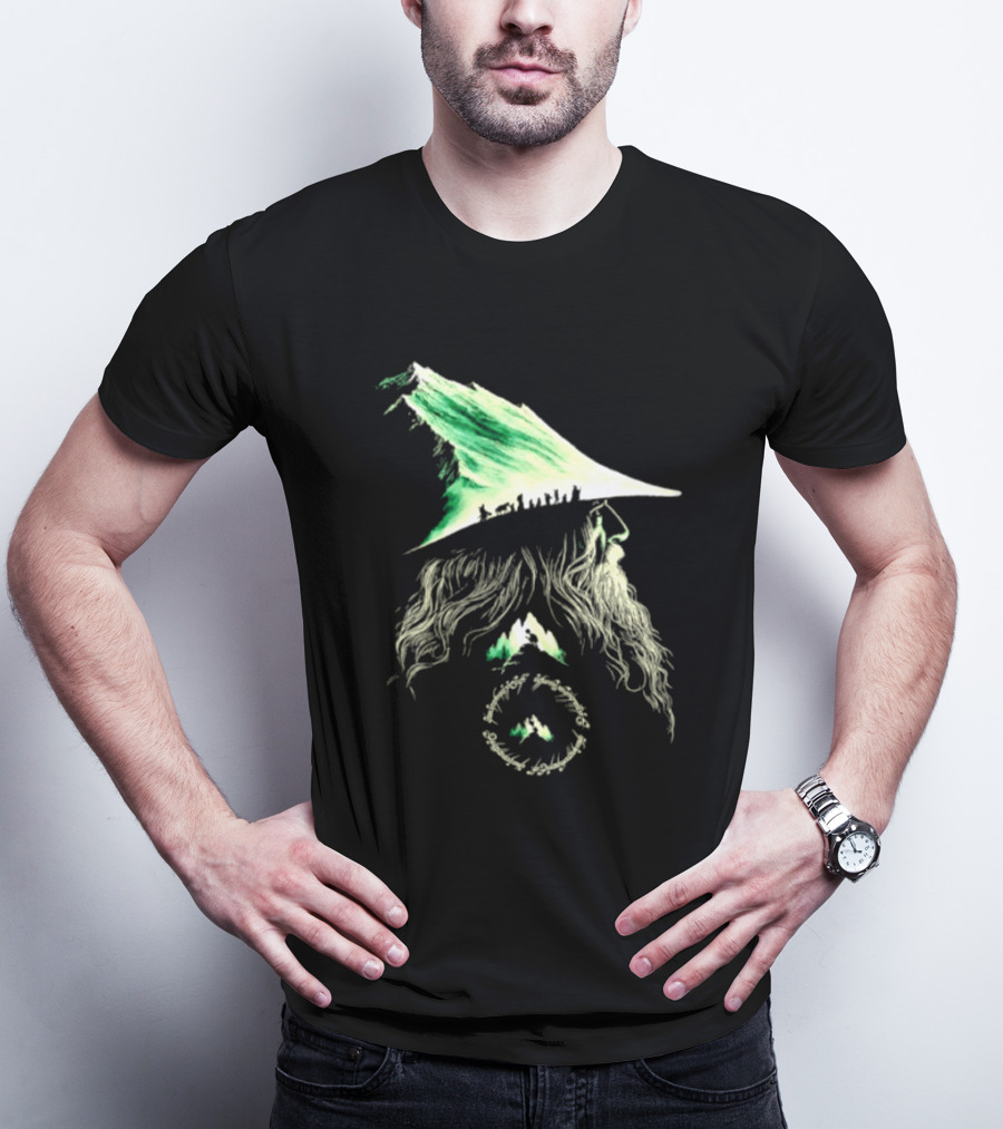 The Lord Of The Rings Gandalf Middle Earth Wizard T-Shirt