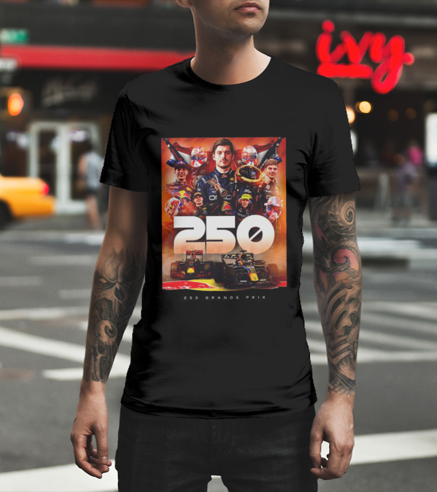 Max Verstappen 250 Oracel Racing 2026 Singapore GP Formula1 T-Shirt