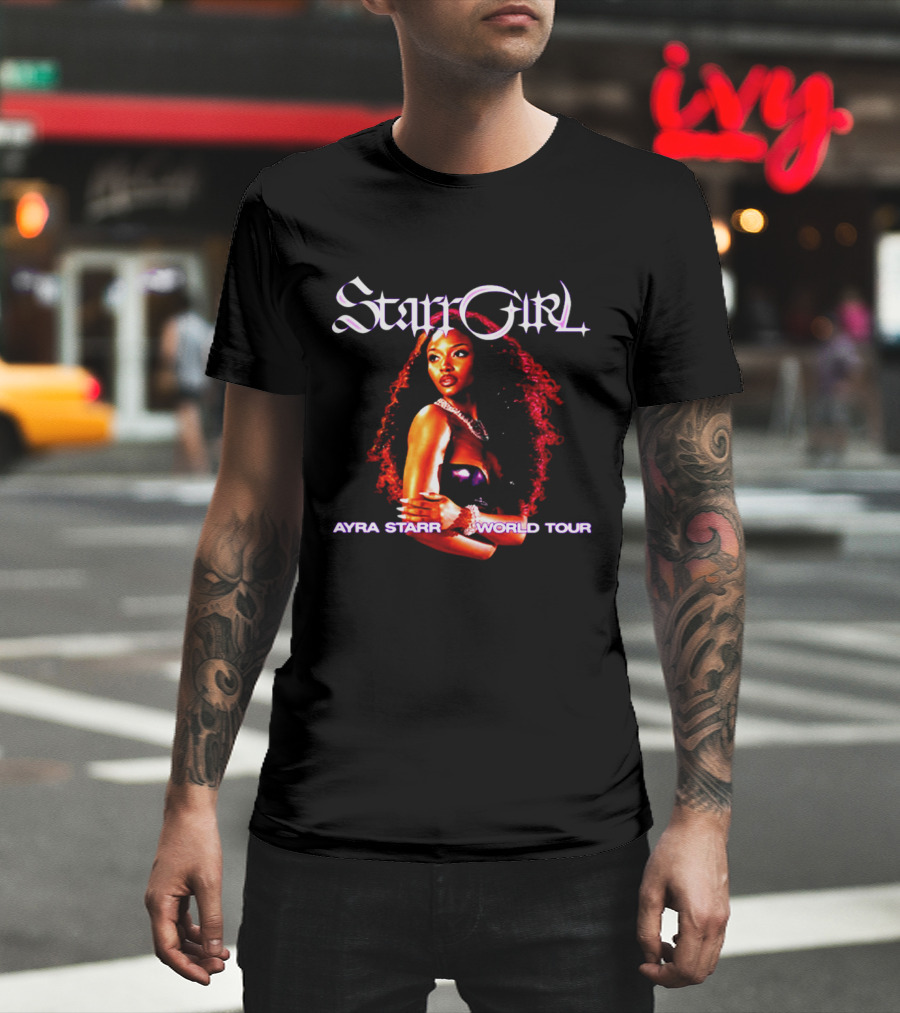 Starrgirl Arya Starr World Tour 2027 Schedule Dates T-Shirt