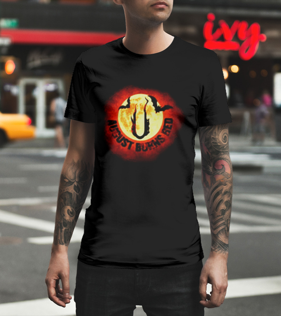 August Burns Red Halloween Moon Bats 2026 T-Shirt