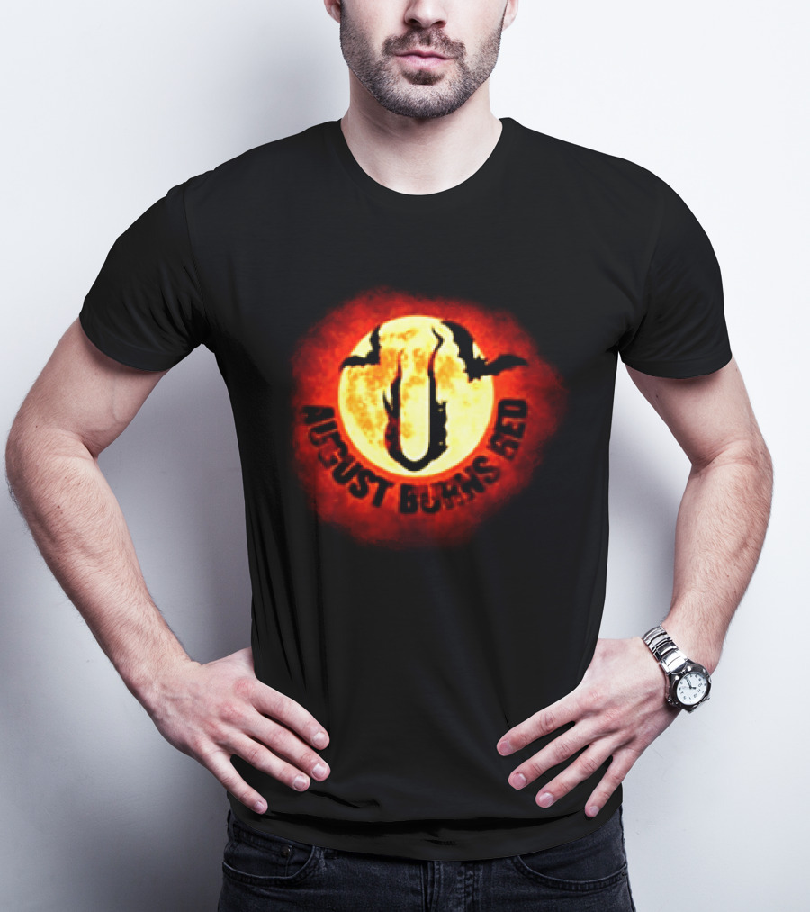 August Burns Red Halloween Moon Bats 2026 T-Shirt