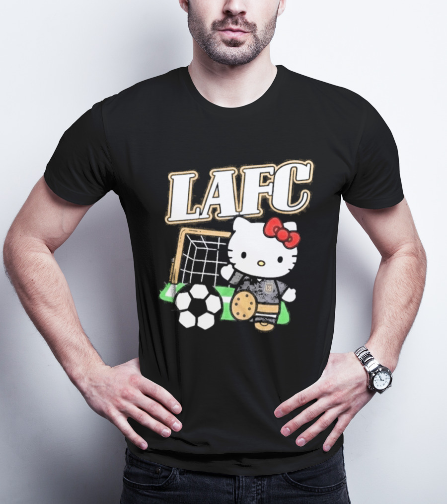 LAFC Hello Kitty Collaboration Soccer Theme October 2026 T-Shirt