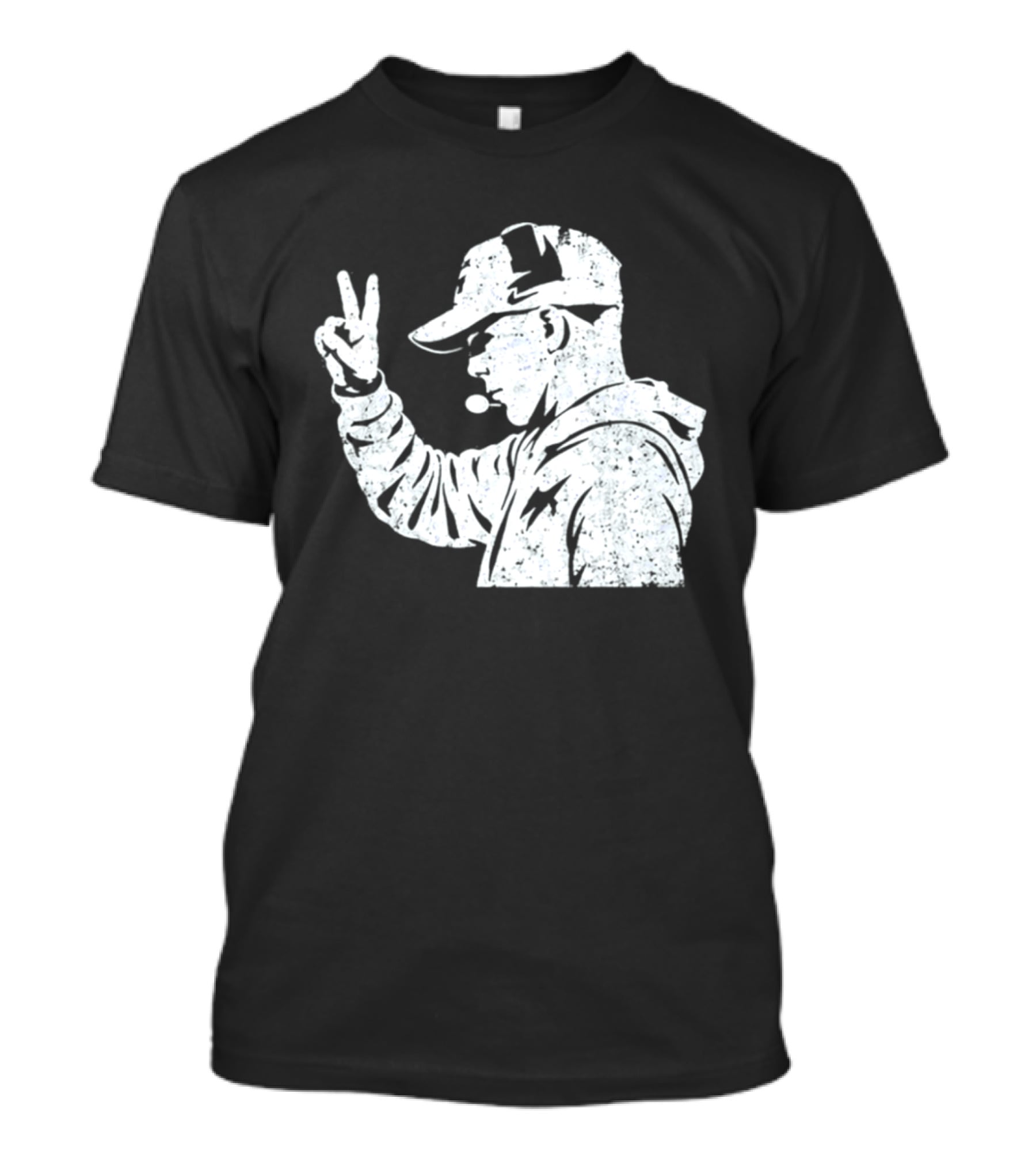 Matt Rhule Peace Gesture Nebraska Cornhuskers Coach T-Shirt