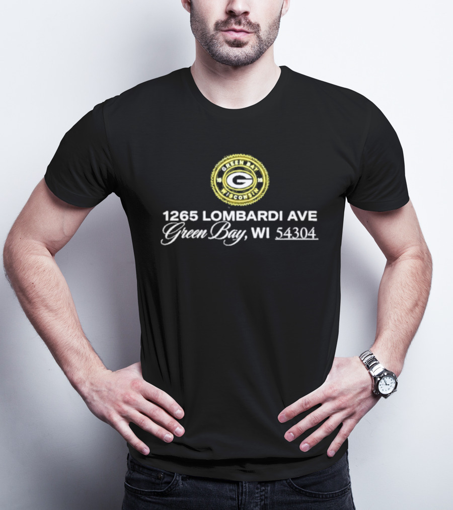 Green Bay Packers Making History Since 1919 1265 Lombardi Ave WI 54304 T-Shirt