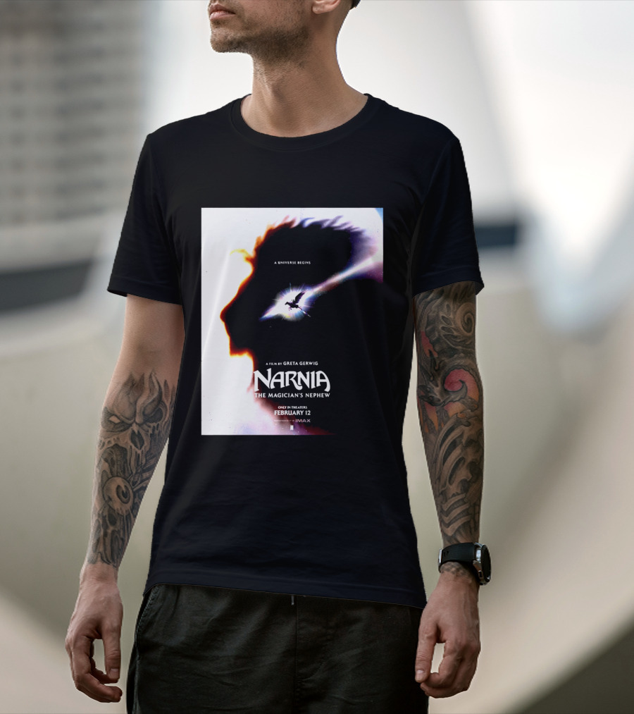 Narnia The Magician's Nephew A Universe Begins Film By Greta Gerwig IMAX Release February 12 T-Shirt