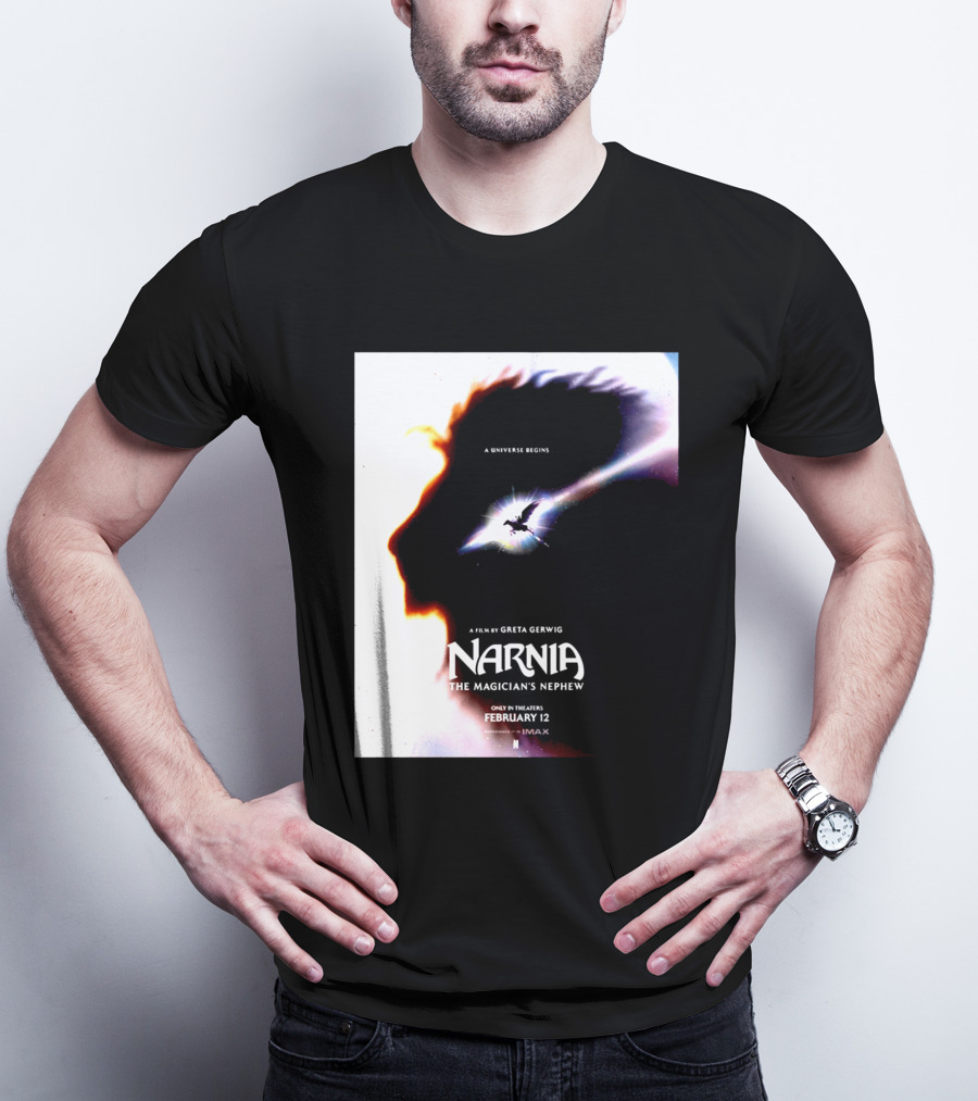 Narnia The Magician's Nephew A Universe Begins Film By Greta Gerwig IMAX Release February 12 T-Shirt