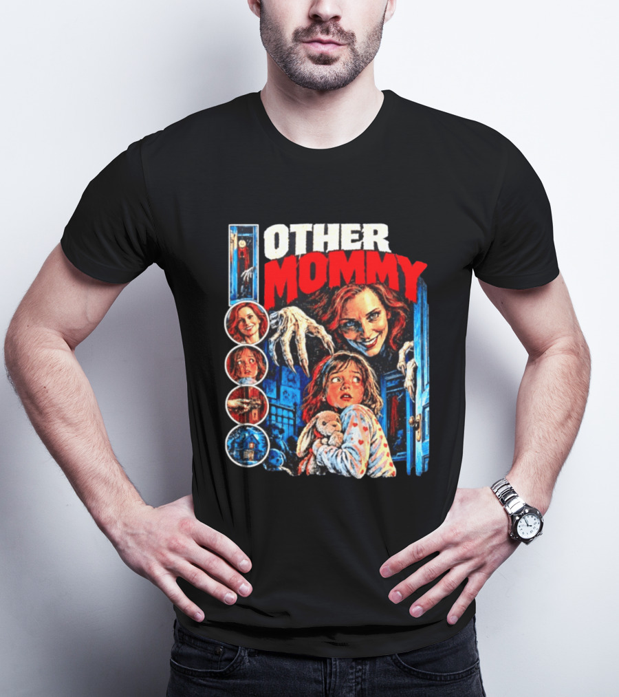 Other Mommy Coraline Horror Movie Bootleg Halloween Creepy T-Shirt