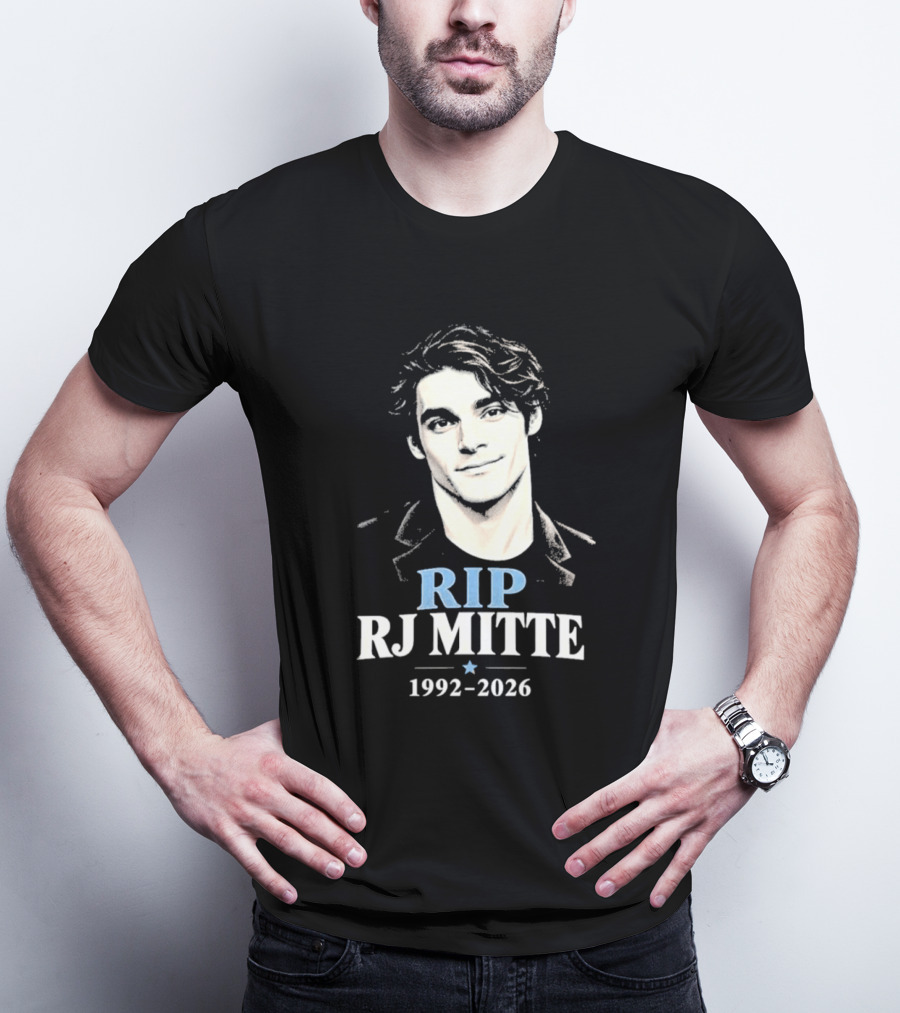 RIP RJ Mitte 1992 2026 Memorial T-Shirt
