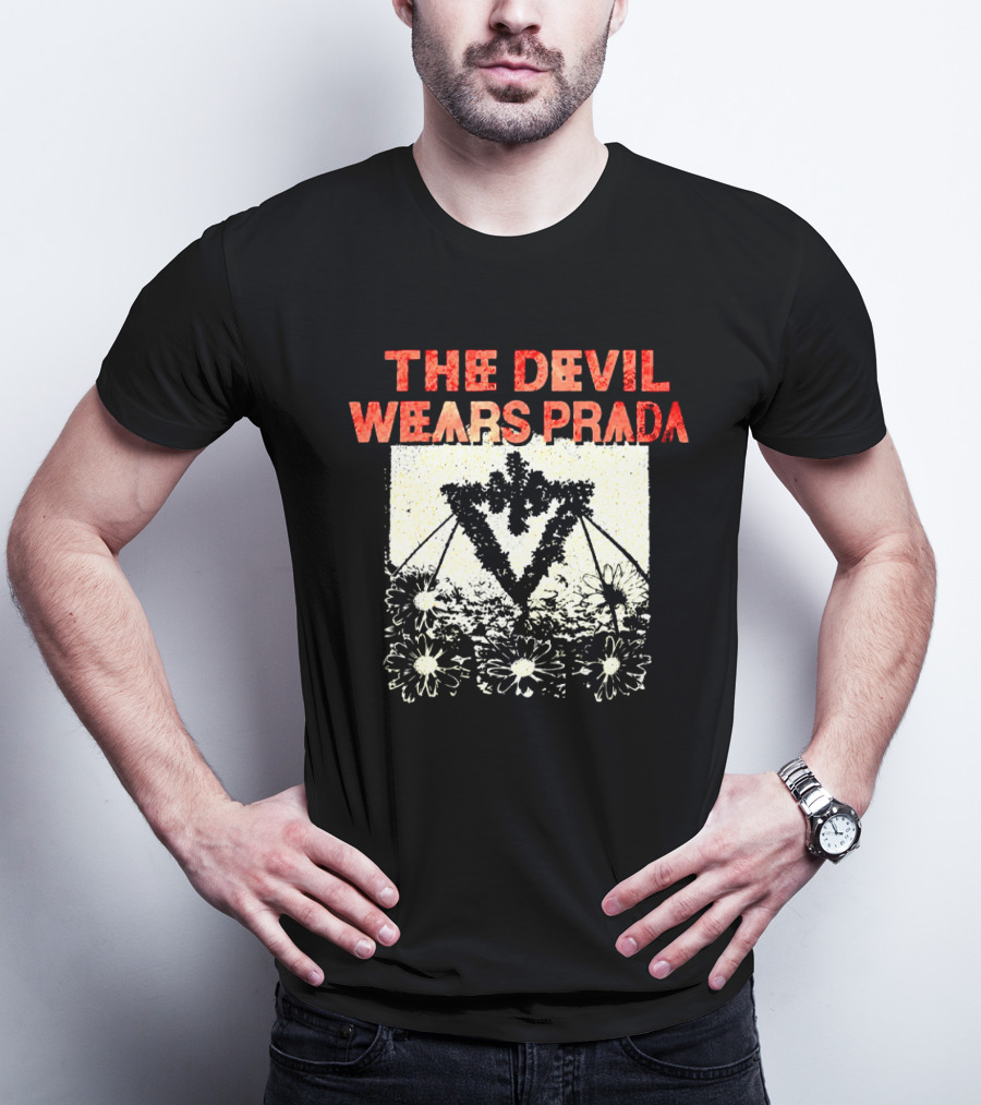 The Devil Wears Prada Flowers Tour UK And Europe 2026 Tour Dates T-Shirt