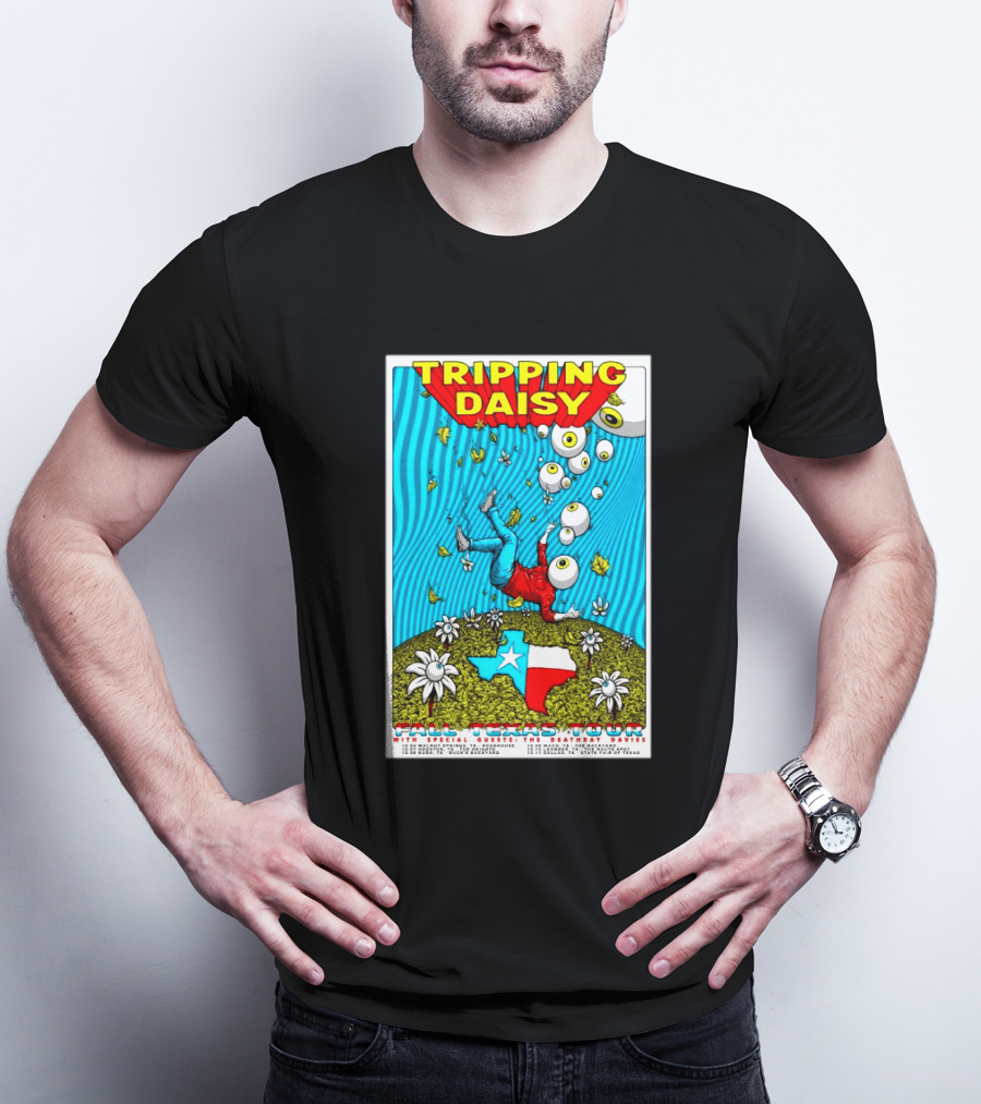 Tripping Daisy Fall Texas Tour 2026 Limited Edition With Special Guests The Deathray Davies T-Shirt
