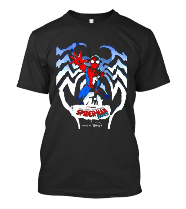 Marvel Spider Man Season 2 Disney Plus January 13 T-Shirt