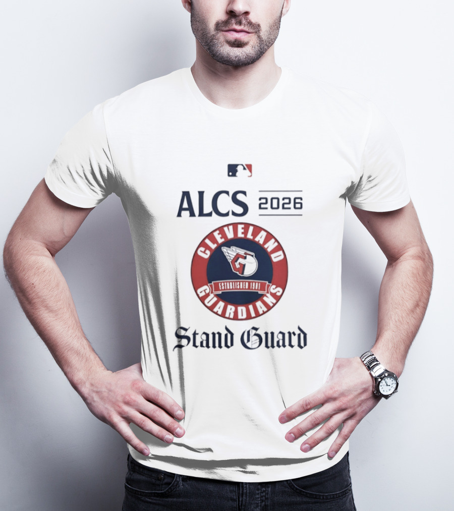 Cleveland Guardians ALCS 2026 Stand Guard MLB T-Shirt