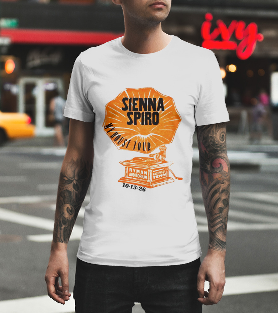 Sienna Spiro My House Tour Ryman Auditorium Nashville Tenn 101326 T-Shirt