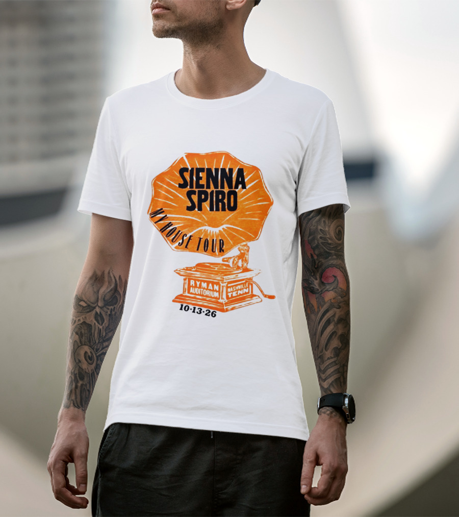 Sienna Spiro My House Tour Ryman Auditorium Nashville Tenn 101326 T-Shirt