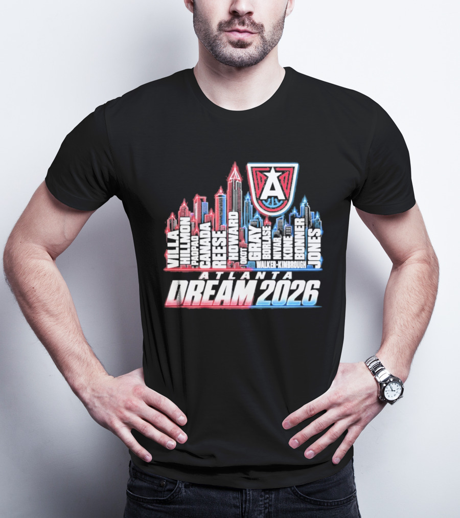 Atlanta Dream 2026 Skyline A T-Shirt