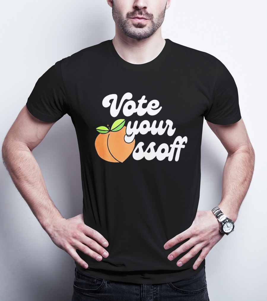 Vote Your Ossoff Peach T-Shirt