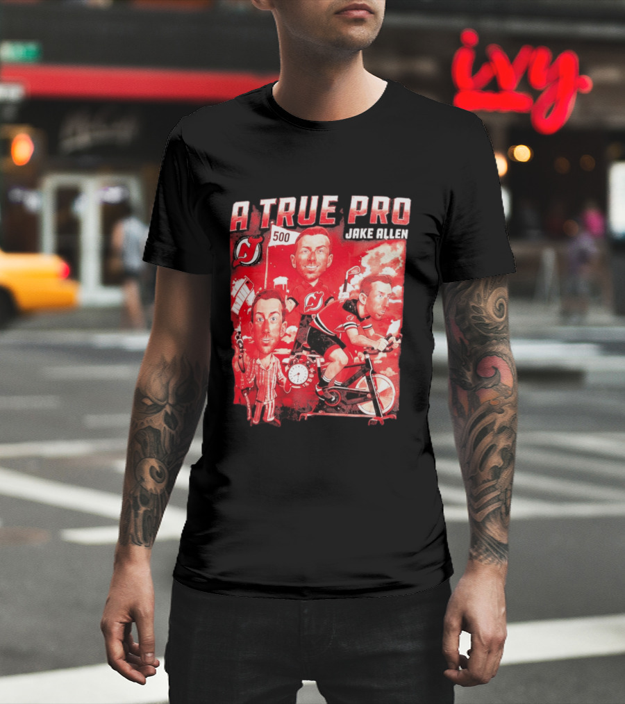 A True Pro Jake Allen NJ Devils 500 T-Shirt