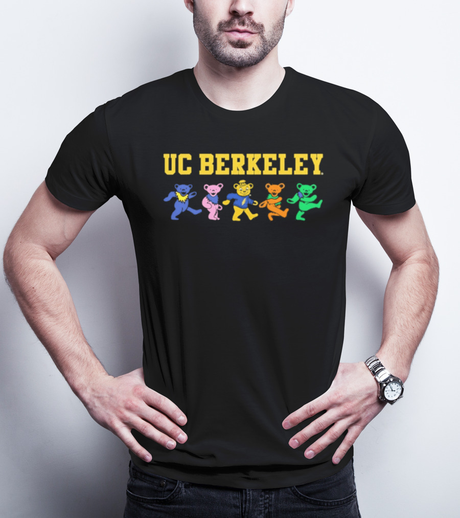 UC Berkeley Dancing Bears Grateful Dead Collaboration T-Shirt