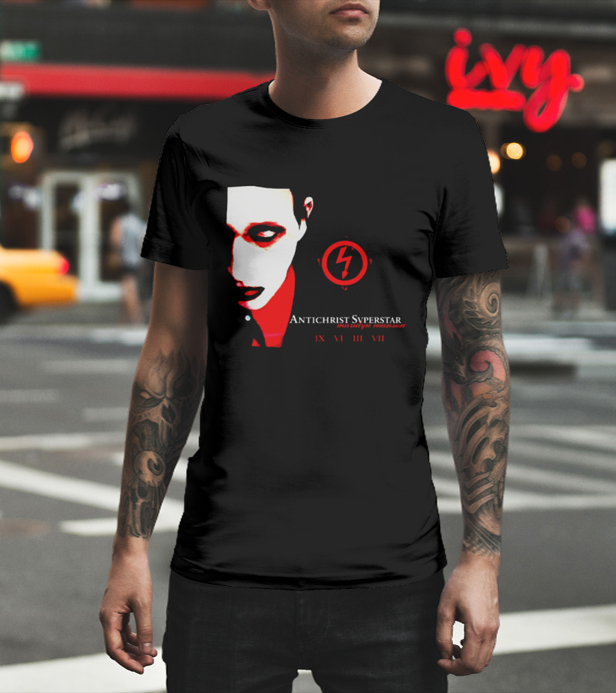Marilyn Manson Antichrist Superstar 30th Anniversary 2026 Album Cover IX VI III VII T-Shirt
