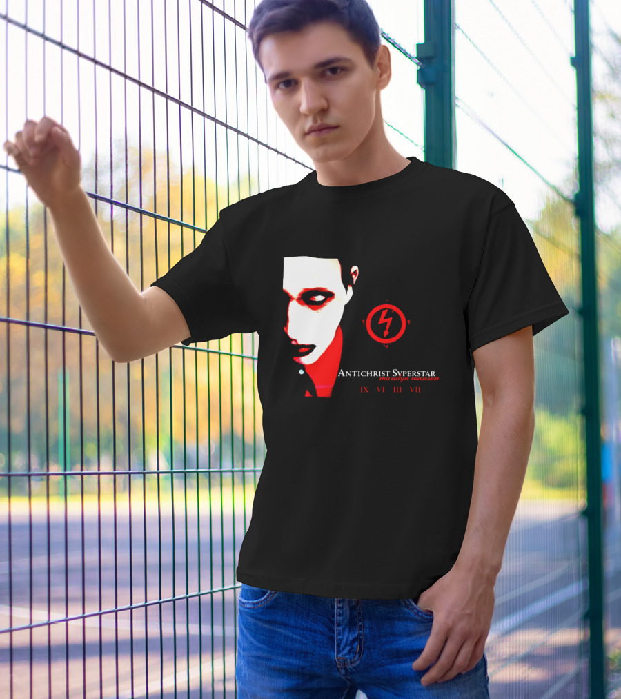 Marilyn Manson Antichrist Superstar 30th Anniversary 2026 Album Cover IX VI III VII T-Shirt