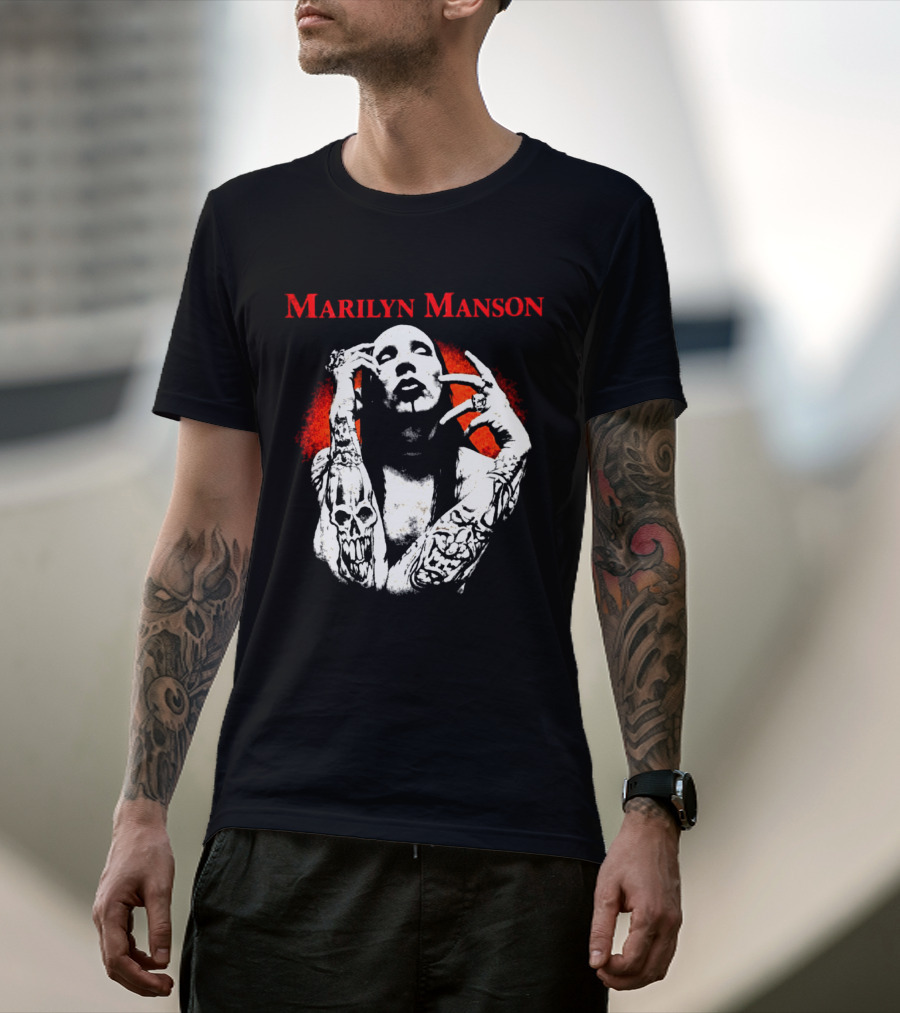 Marilyn Manson Antichrist Superstar 30th Anniversary 2026 Tour Dates Back T-Shirt