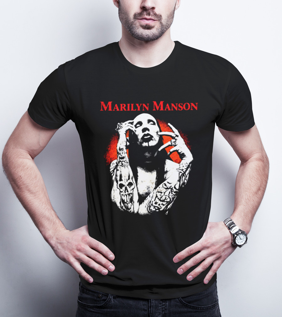 Marilyn Manson Antichrist Superstar 30th Anniversary 2026 Tour Dates Back T-Shirt