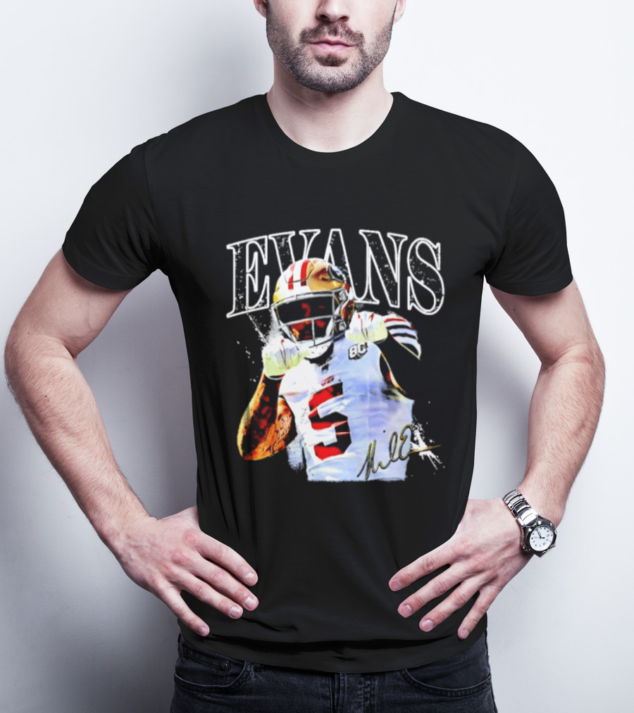 Evans San Francisco 49ers Football Player Number 13 T-Shirt