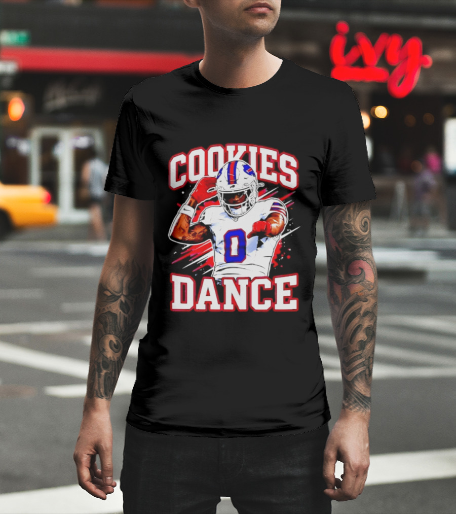 Cookies Dance Keon Coleman Buffalo Bills Player T-Shirt