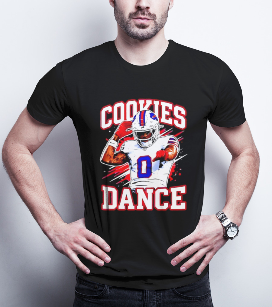 Cookies Dance Keon Coleman Buffalo Bills Player T-Shirt