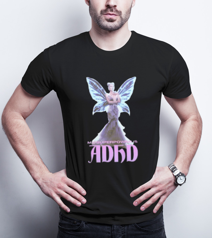 Paris Hilton ADHD Butterfly Heavyweight T-Shirt