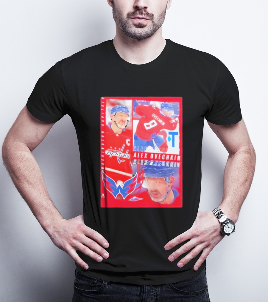 Washington Capitals Alex Ovechkin 8 NHL 2026 T-Shirt