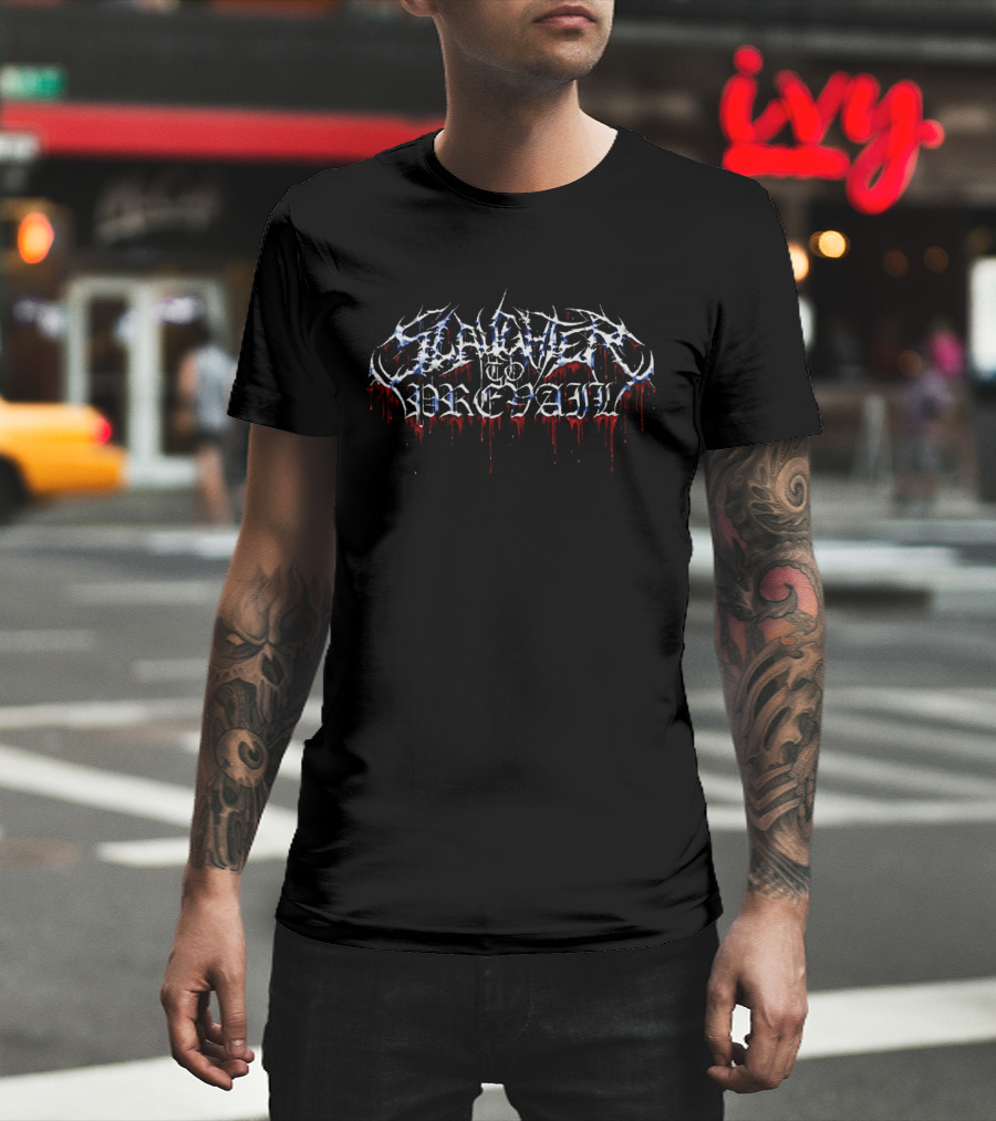 Slaughter To Prevail Chrome Mask Halloween 2026 Collection T-Shirt