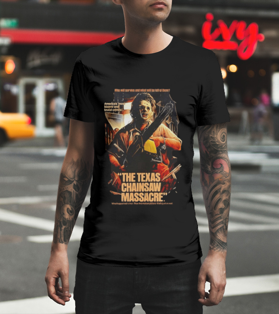 The Texas Chainsaw Massacre America's Most Bizarre And Brutal Crimes Halloween 2026 T-Shirt