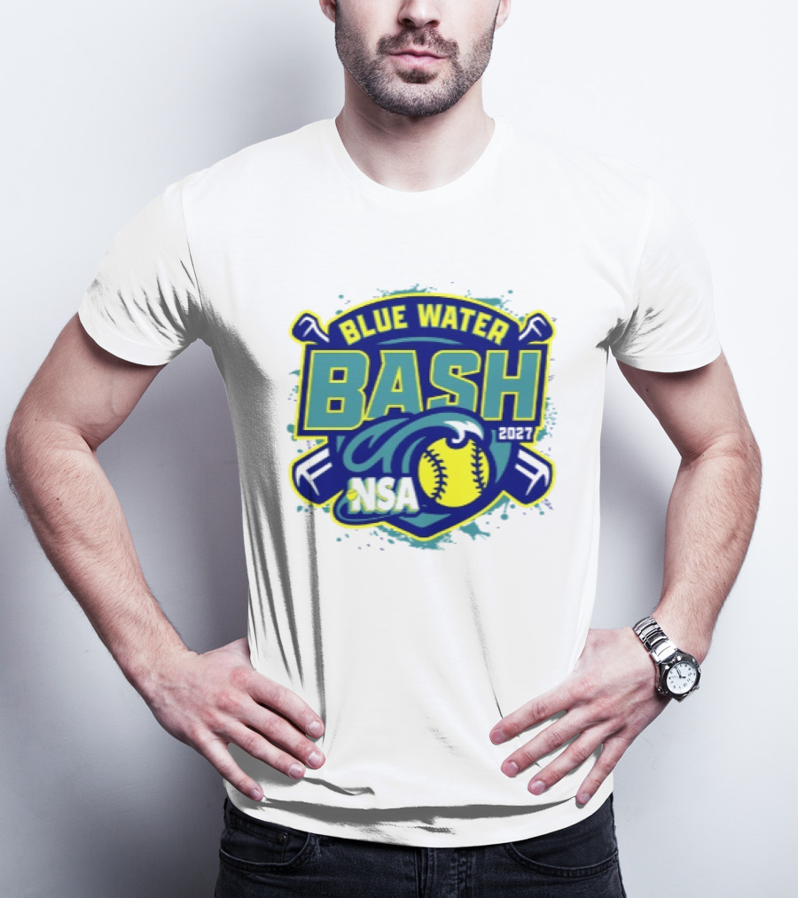 2027 NSA Blue Water Bash Fastpitch Softball Tournament T-Shirt