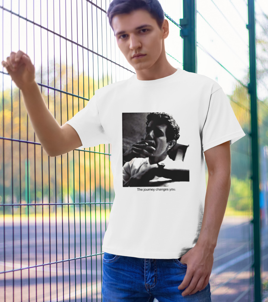 Anthony Bourdain Smoking The Journey Changes You T-Shirt