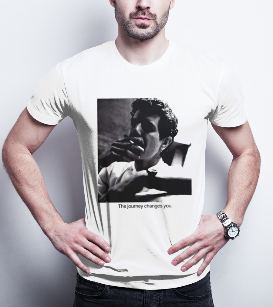 Anthony Bourdain Smoking The Journey Changes You T-Shirt